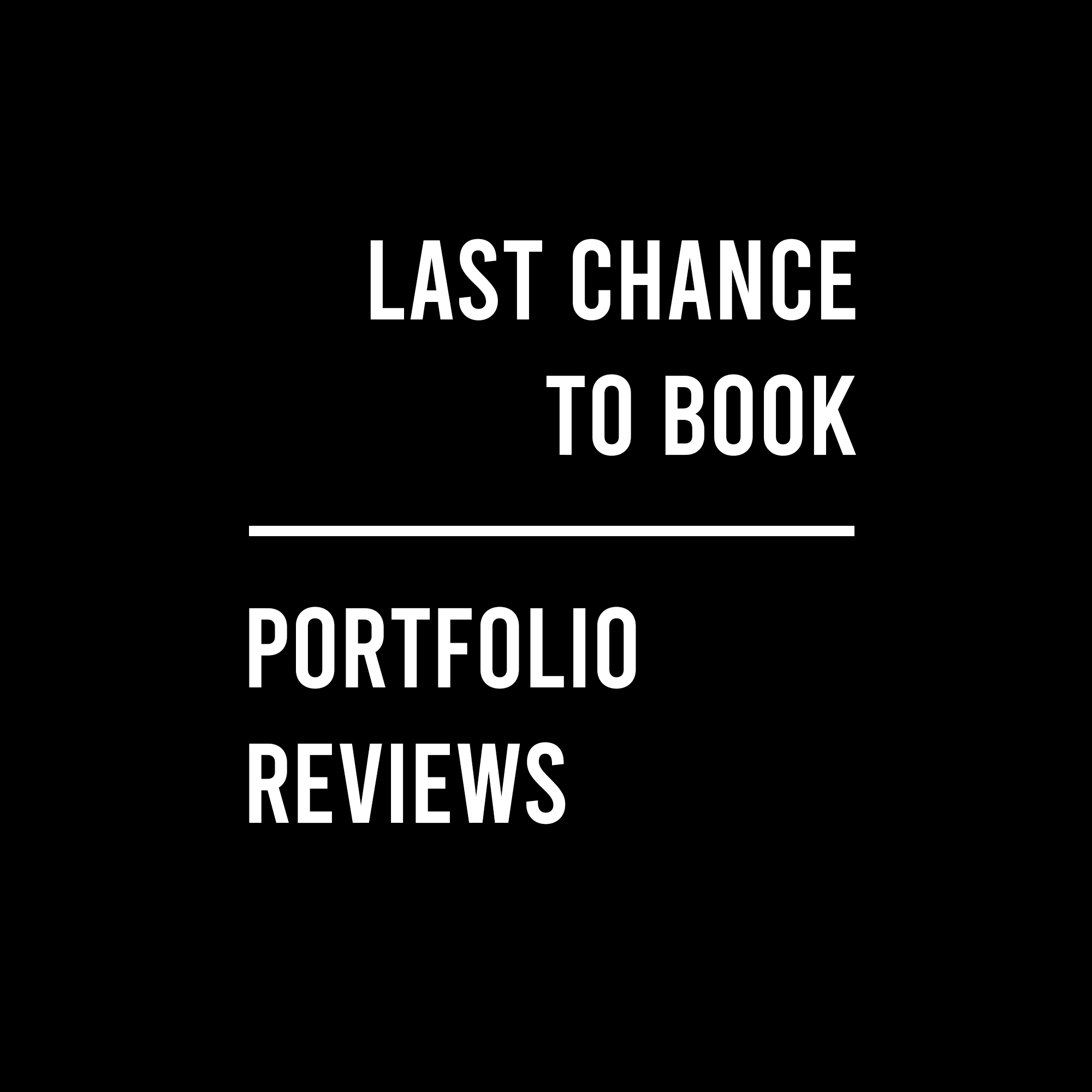 FORMAT24 Portfolio Review - Last Chance to Book! - Format Festival